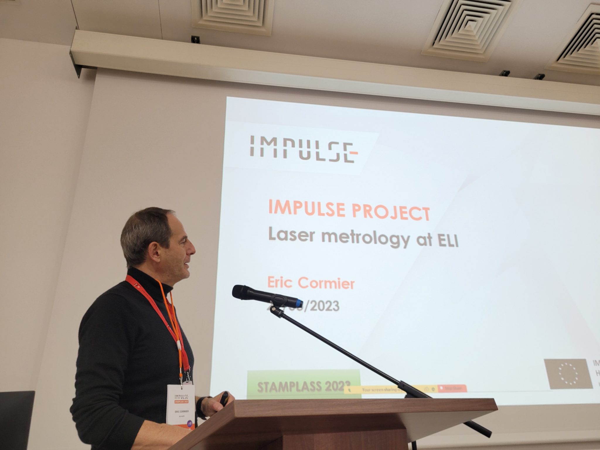 IMPULSE workshop on standardisation of metrology procedures for lasers brought together science ...